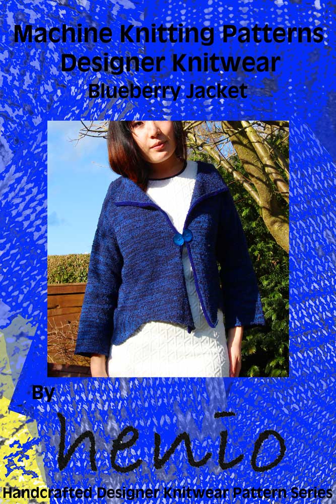 Blueberry Jacket Machine Knitting Pattern – Knitting Utopia