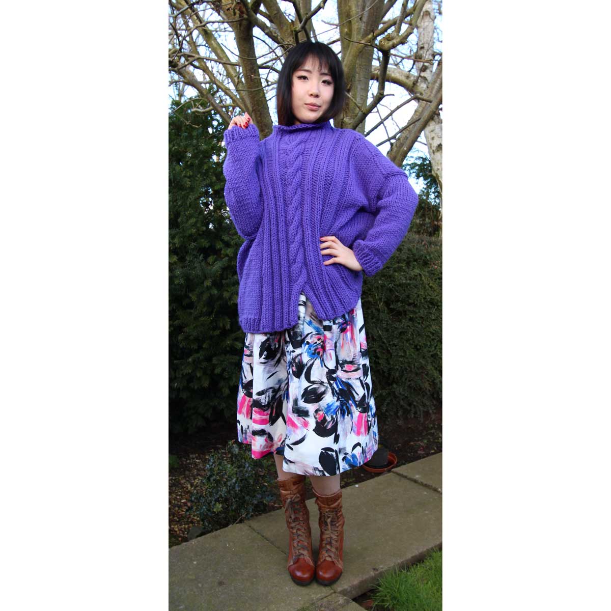 Forget-Me-Not Jumper Hand Knitting Pattern – Knitting Utopia