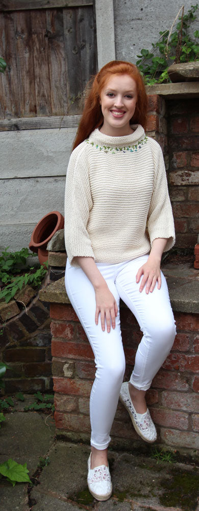Lily Sweater Hand Knitting Pattern – Knitting Utopia